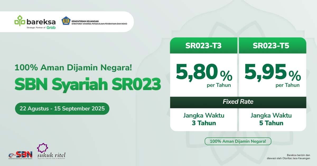 Investasi SR023 (2025) - Surat Berharga Negara | Bareksa