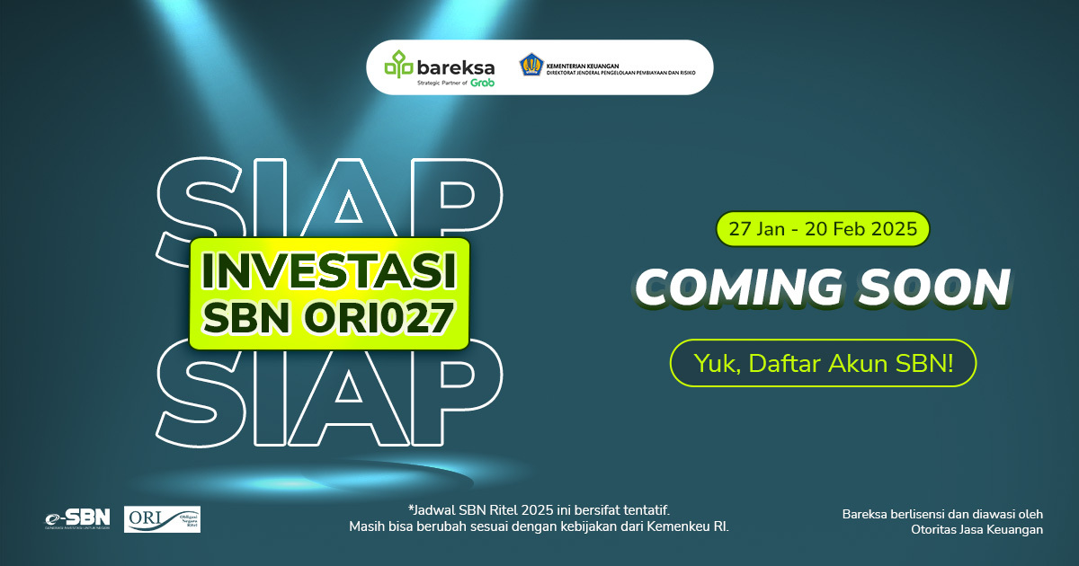 Investasi SBN - ORI027, 100% Aman & Rendah Risiko | Bareksa