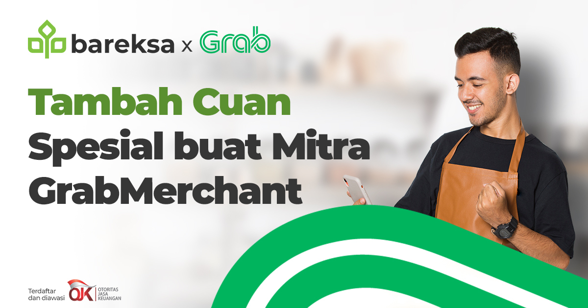 Bareksa - Grab | Investasi Cuan untuk Mitra GrabMerchant!